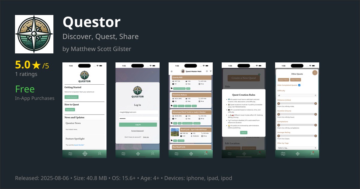 Questor App Reviews – Features, Pricing & User Ratings