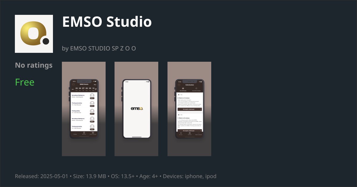 EMSO Studio App Reviews – Features, Alternatives & User Ratings