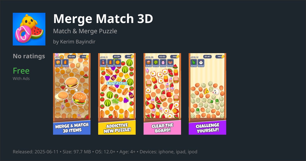 Merge Match 3D Game Reviews – Features, Alternatives & User Ratings
