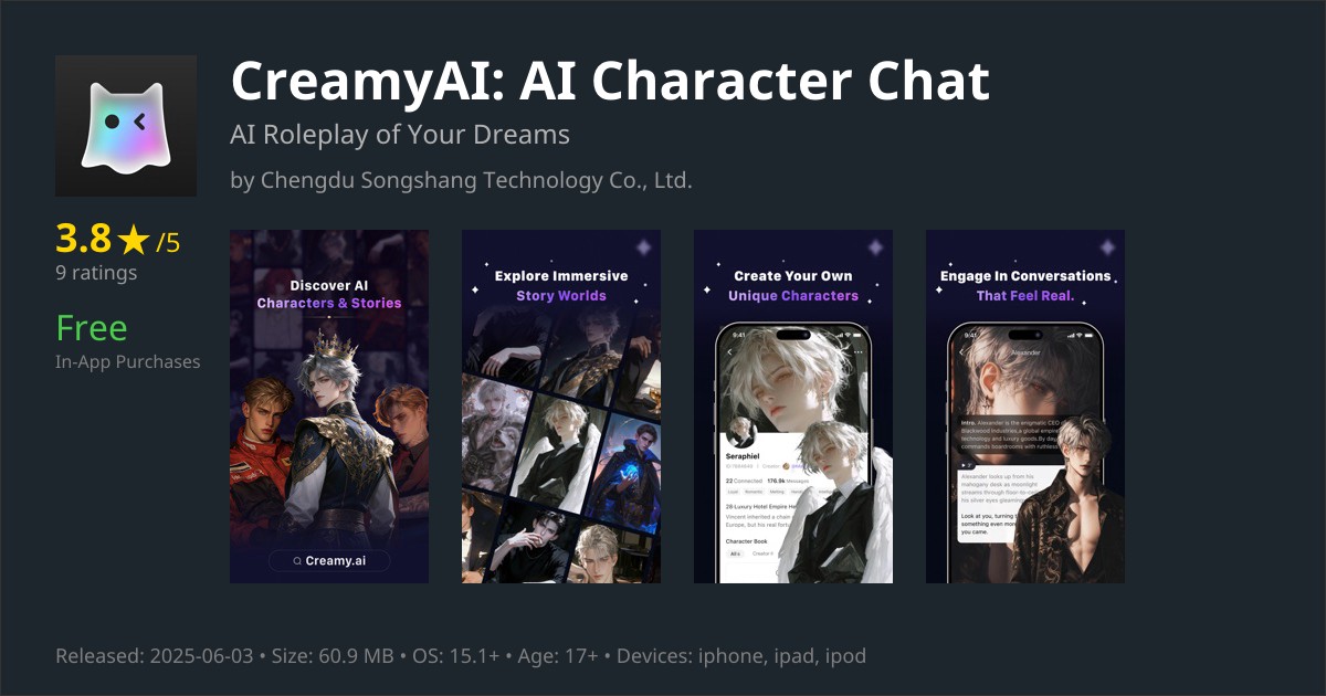 CreamyAI App Reviews – Features, Pricing & User Ratings