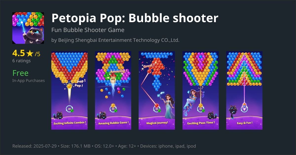 Petopia Pop Game Reviews – Features, Pricing & User Ratings
