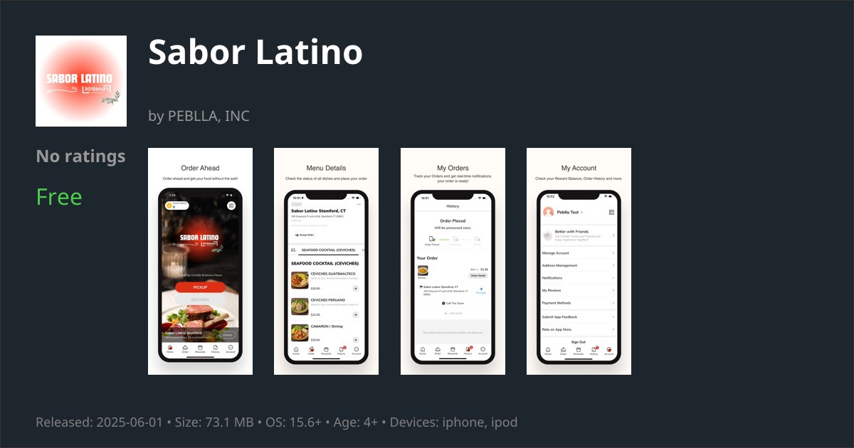 Sabor Latino App Reviews – Features, Alternatives & User Ratings