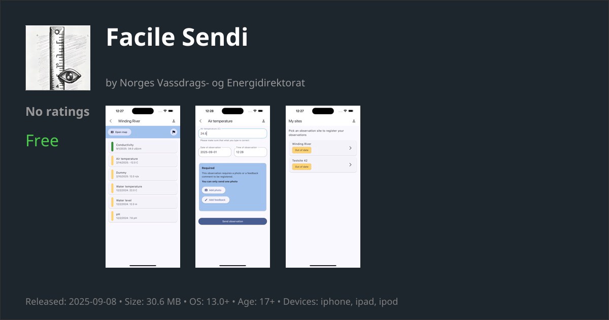 Facile Sendi App for iPhone - Download
