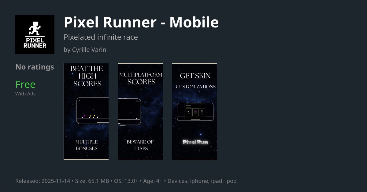 Pixel Runner Game Reviews – Features, Alternatives & User Ratings