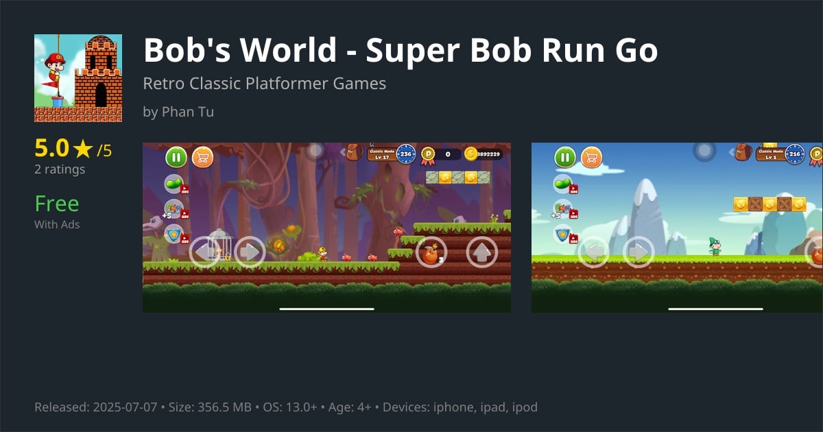 Bob's World game