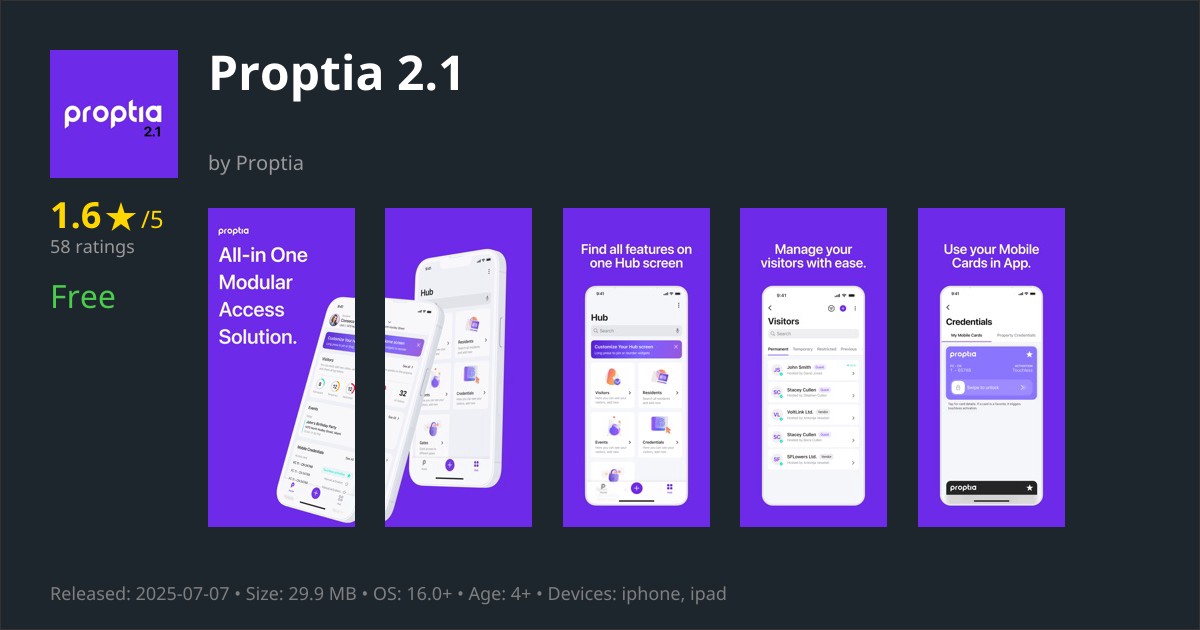 Proptia 2.1 App Reviews – Features, Alternatives & User Ratings