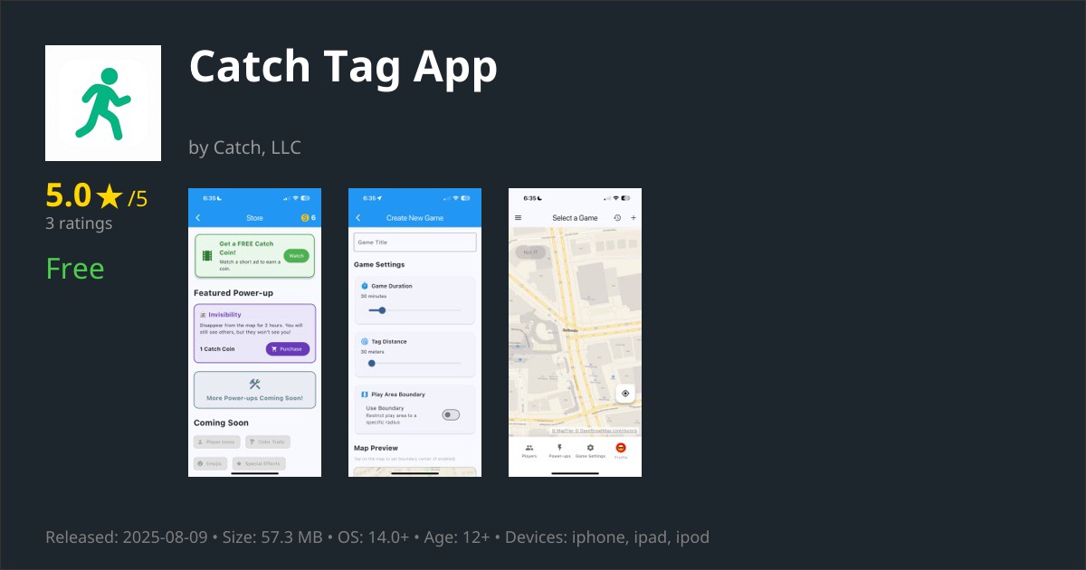 Catch Tag App Game Reviews – Features, Alternatives & User Ratings