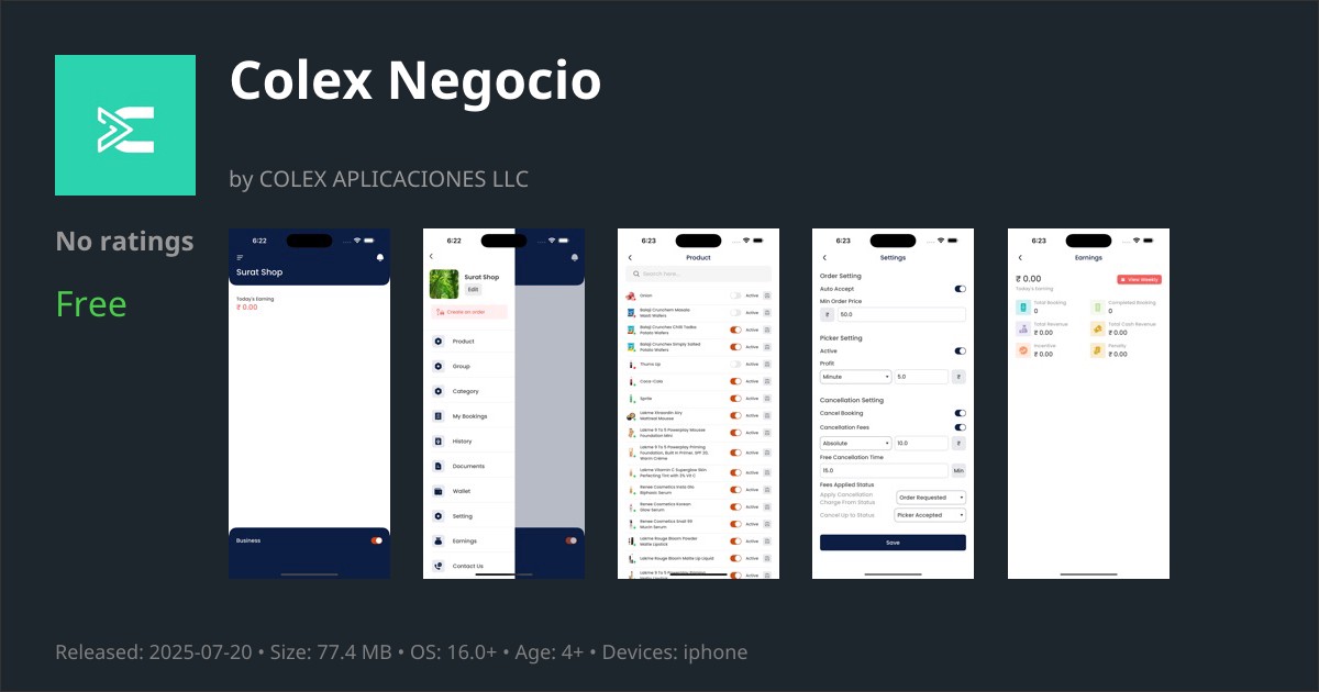 Colex Negocio App Reviews – Features, Alternatives & User Ratings