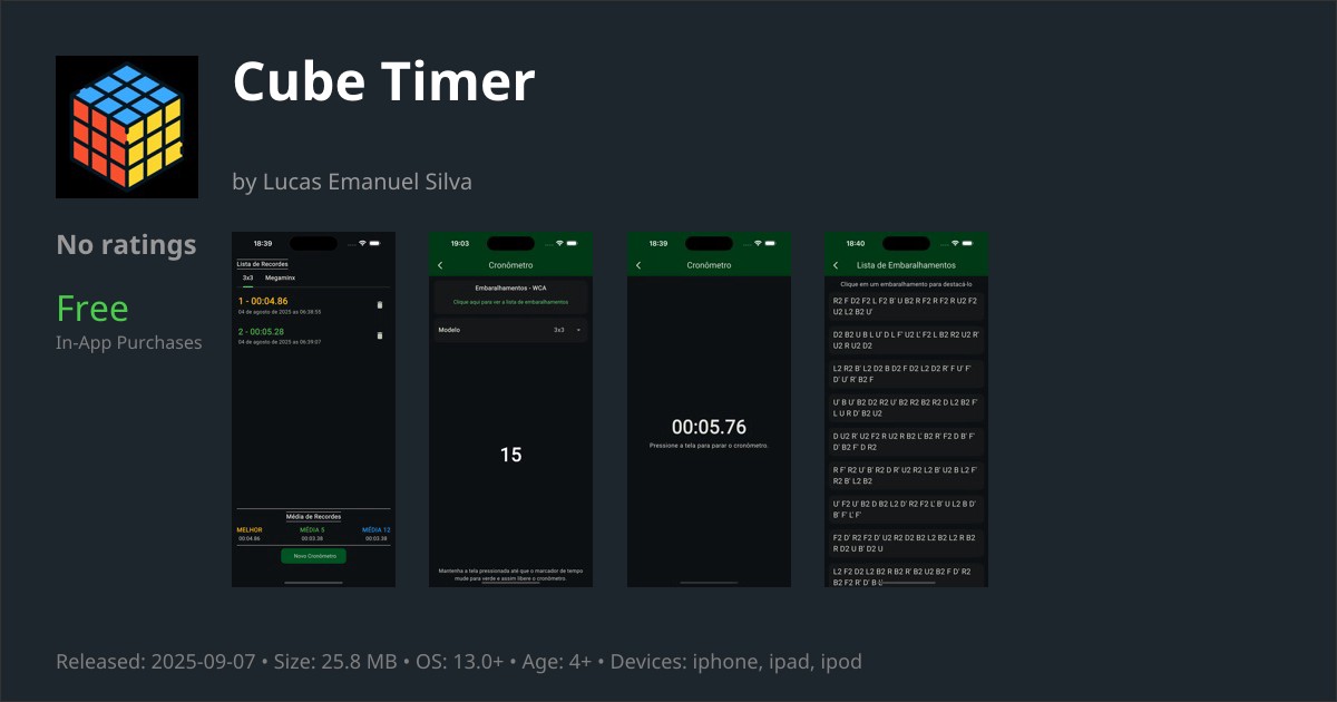 Cube Timer App Reviews – Features, Pricing & User Ratings