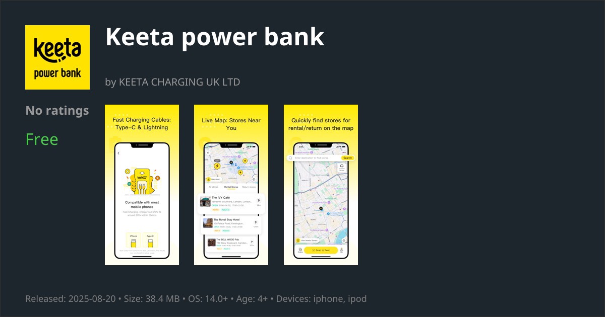Keeta power bank App Reviews – Features, Alternatives & User Ratings