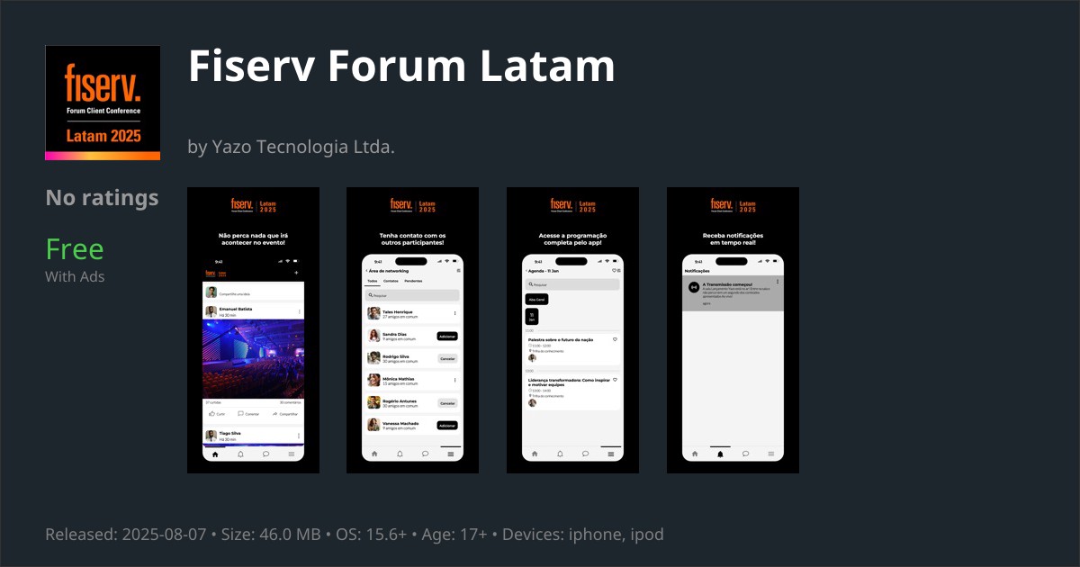 Fiserv Forum Latam App Reviews – Features, Alternatives & User Ratings