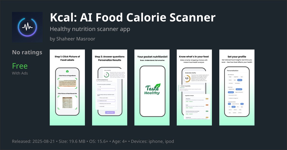Taste Healthy App Reviews – Features, Alternatives & User Ratings