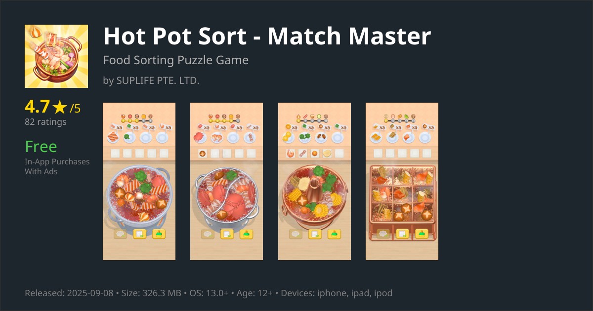 Hot Pot Sort Game Reviews – Features, Pricing & User Ratings