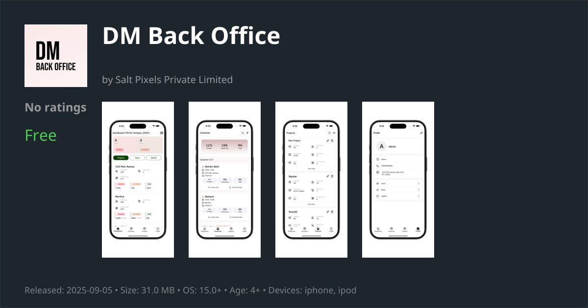 DM Back Office App Reviews – Features, Alternatives & User Ratings