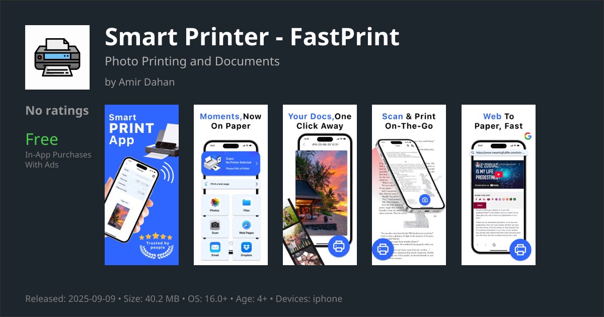 Smart Printer App Reviews – Features, Pricing & User Ratings