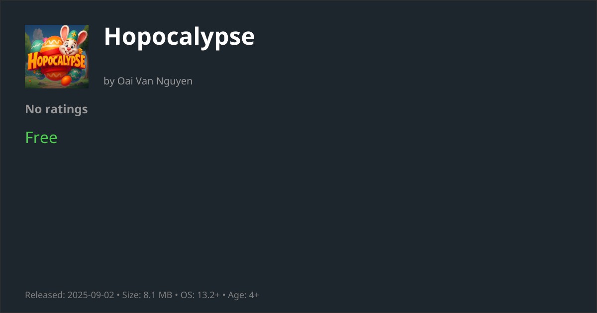 Hopocalypse Game Reviews – Features, Alternatives & User Ratings