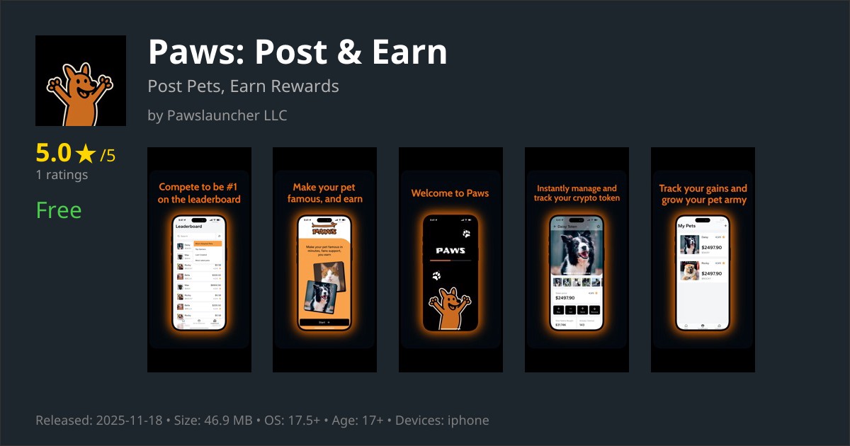Paws App Reviews – Features, Alternatives & User Ratings