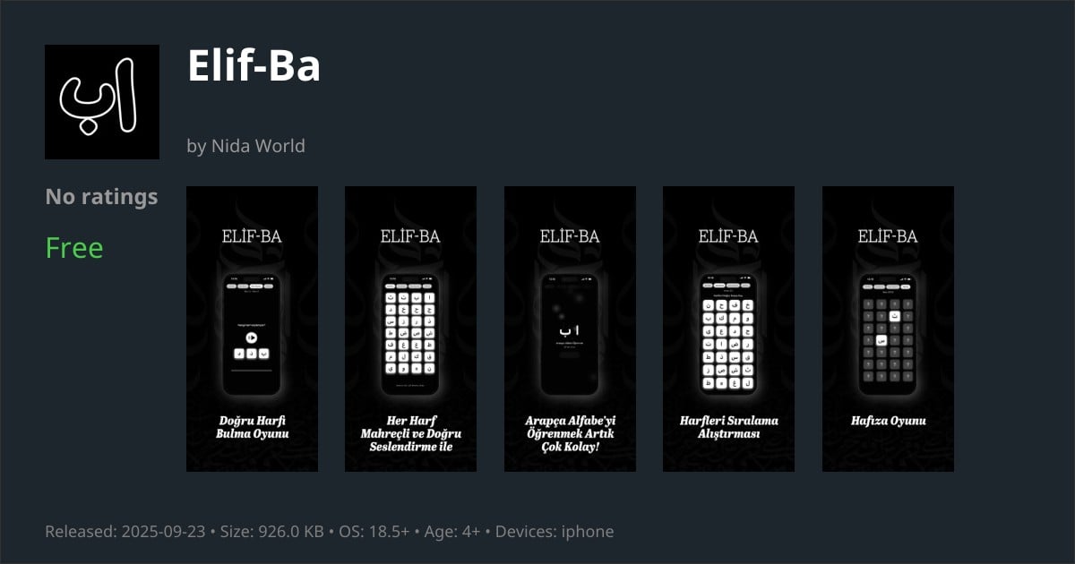 Elif app for iPhone — Download