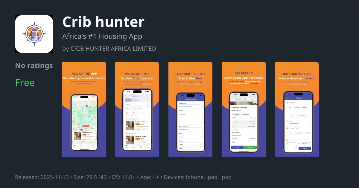 Crib hunter App Reviews – Features, Alternatives & User Ratings