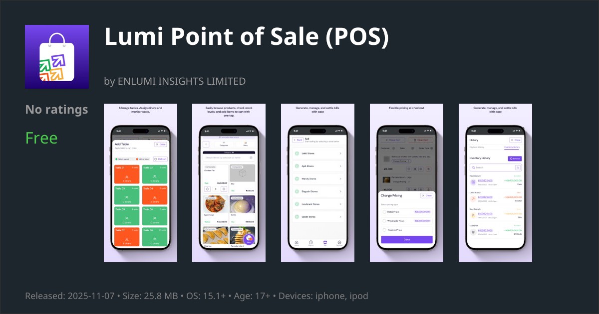 Lumi Point of Sale (POS) App Reviews – Features, Alternatives & User ...
