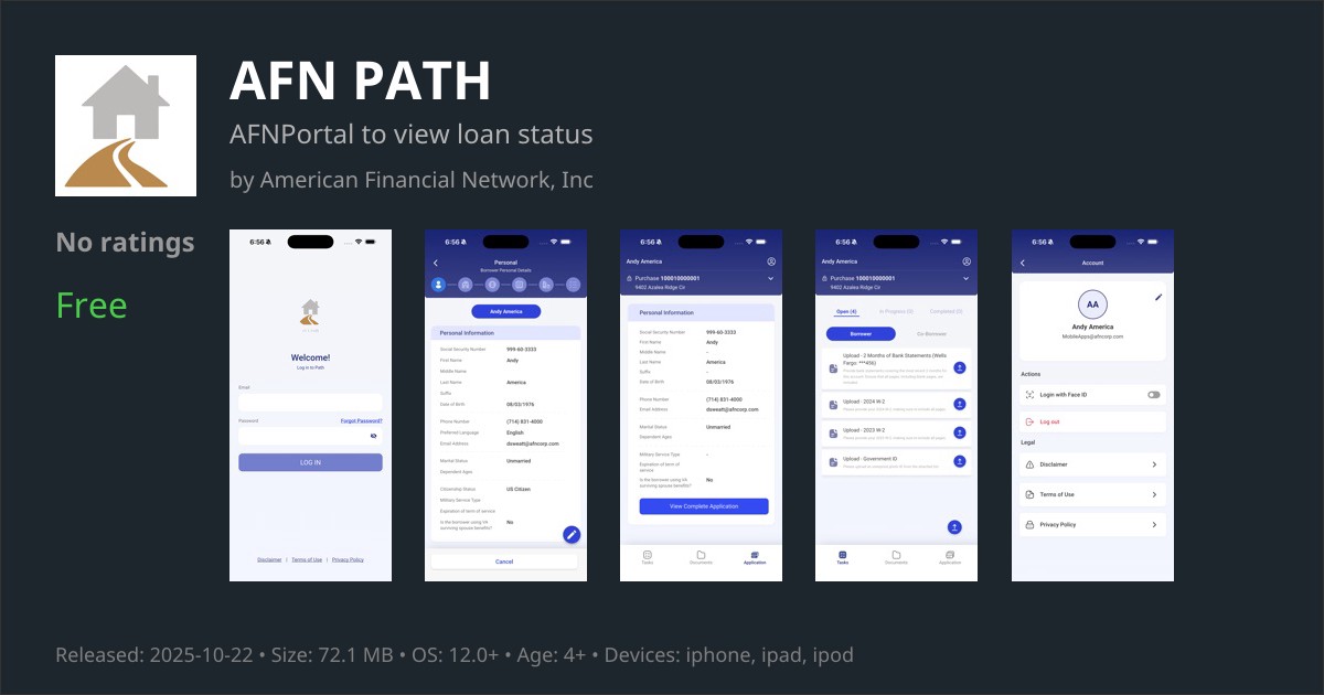 AFN PATH App Reviews – Features, Alternatives & User Ratings