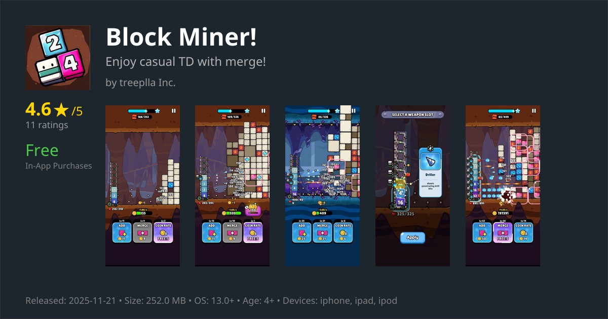 Block Miner! Game Reviews – Features, Pricing & User Ratings