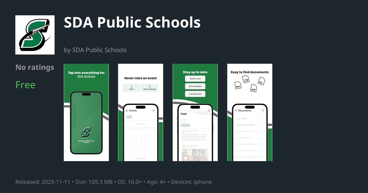 SDA Public Schools App Reviews – Features, Alternatives & User Ratings
