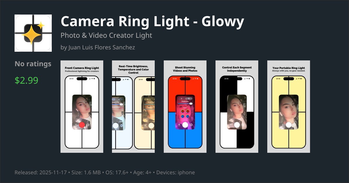 Camera Ring Light App Reviews – Features, Alternatives & User Ratings