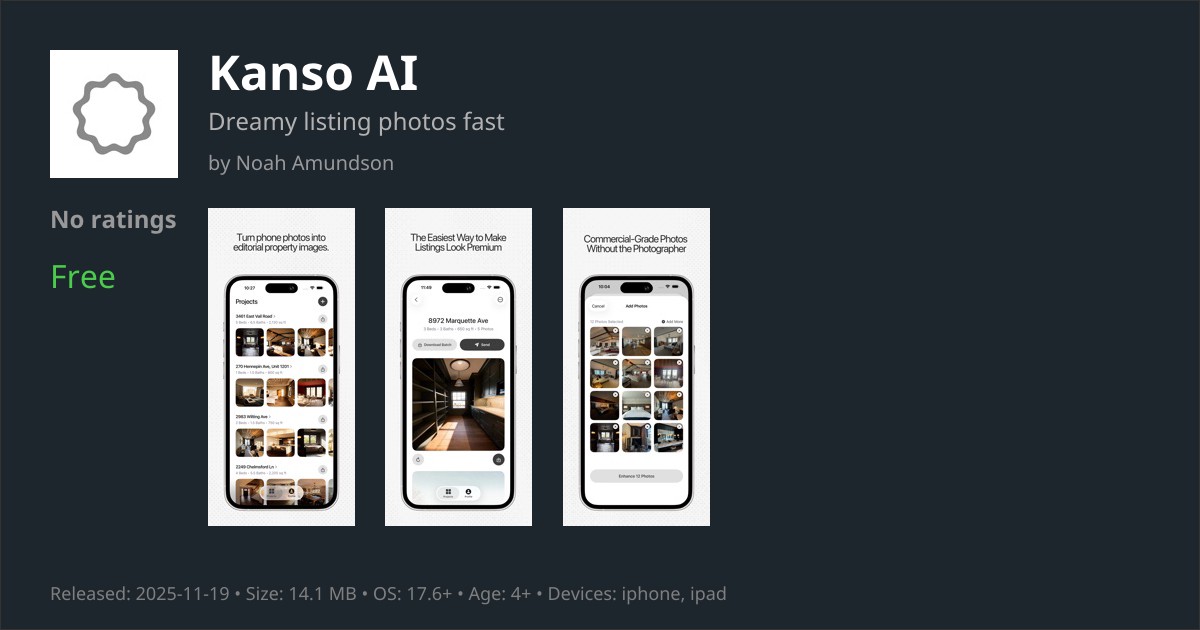 Kanso AI app for iPhone — Download