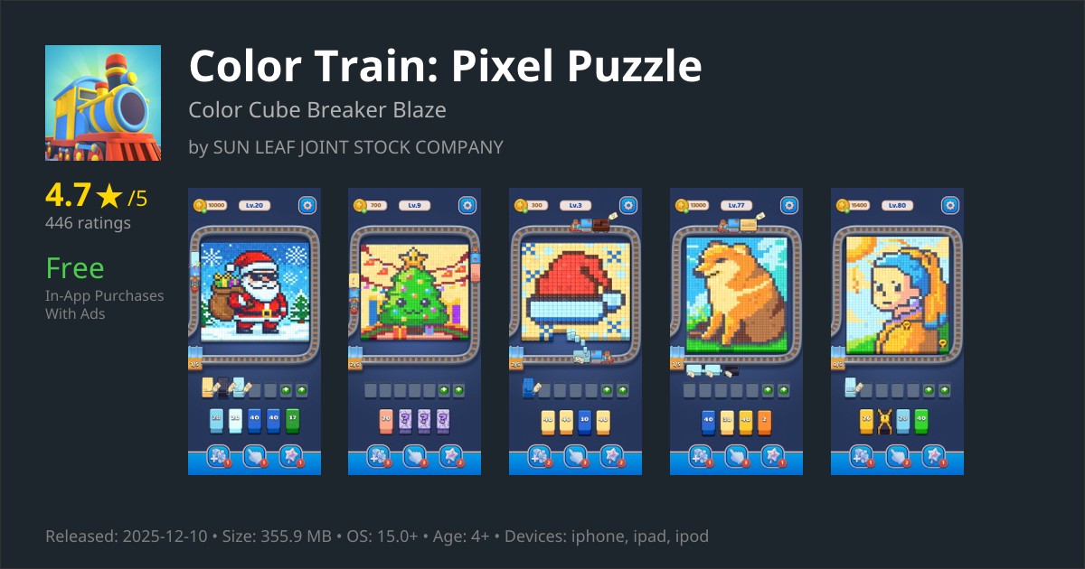 Color Train game for iPhone — Download