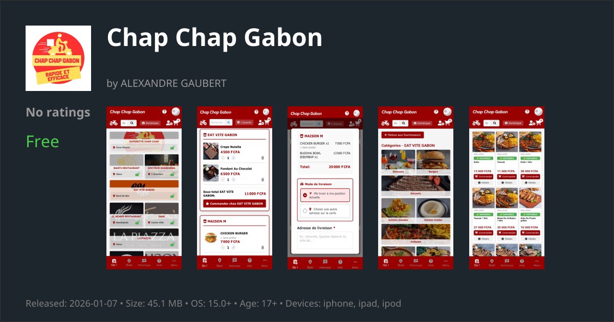 Chap Chap Gabon App Reviews – Features, Alternatives & User Ratings