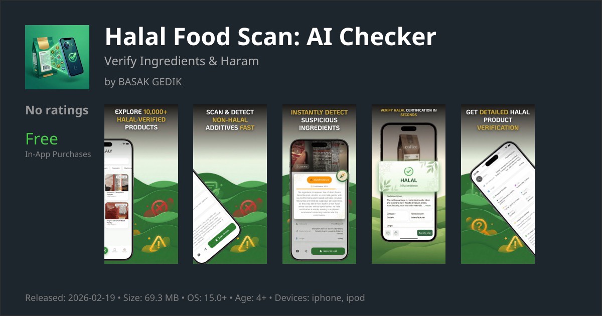Halal Food Scan App Reviews – Features, Alternatives & User Ratings