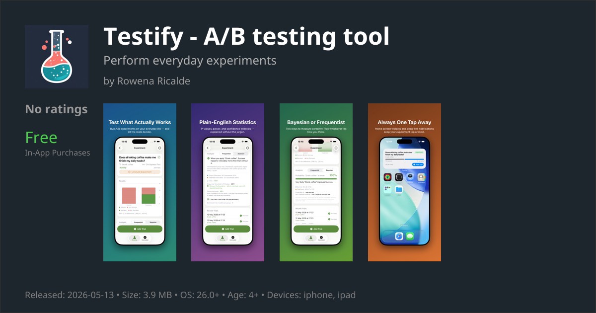 Testify App for iPhone - Download
