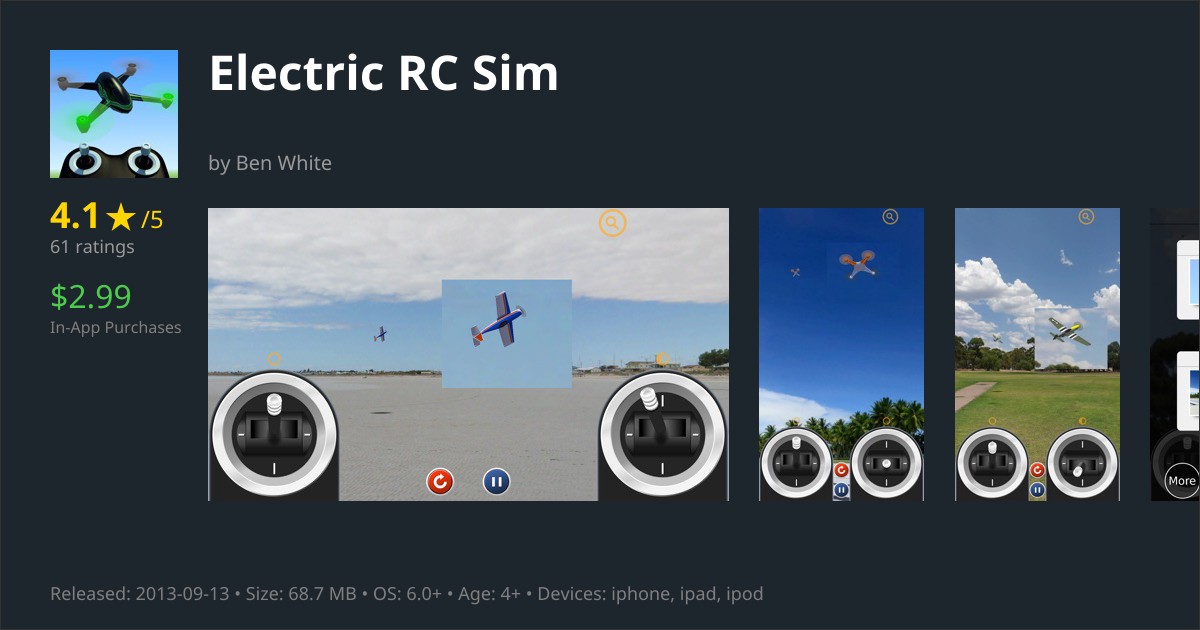 Electric RC Sim - RC Plane Flight Simulator