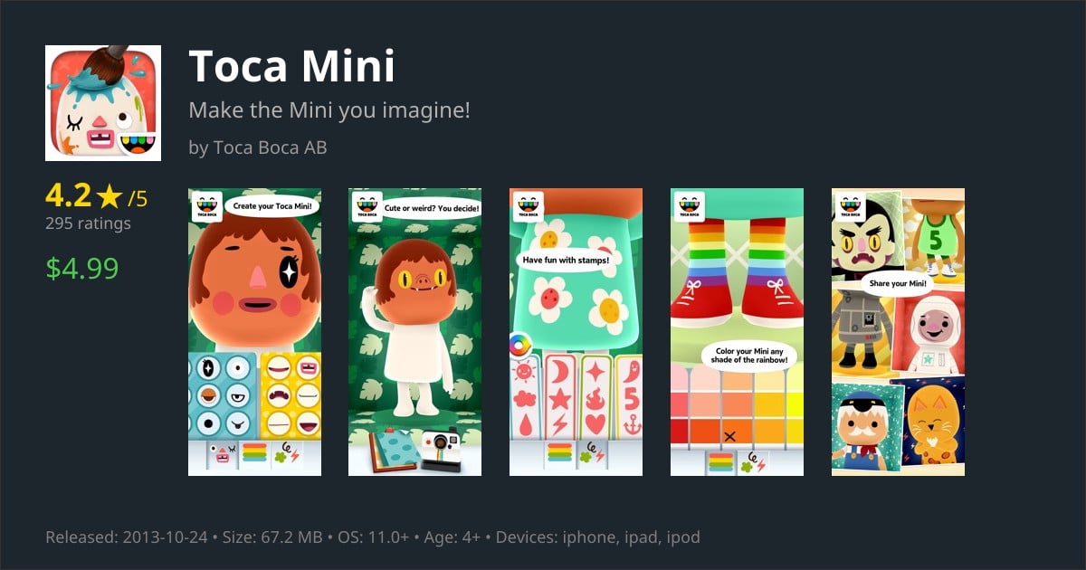 Toca Mini App Reviews – Features, Alternatives & User Ratings