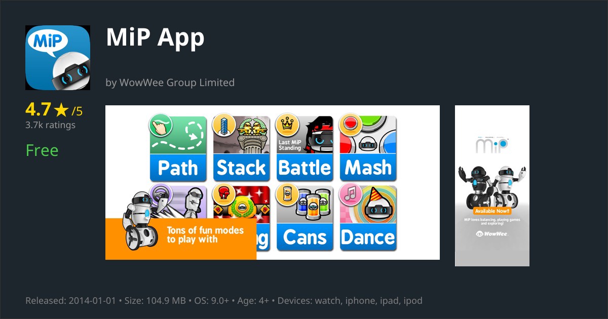 MiP App App Reviews – Features, Alternatives & User Ratings