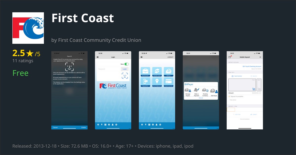First Coast App Reviews – Features, Alternatives & User Ratings