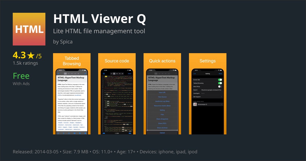 HTML Viewer Q App Reviews – Features, Alternatives & User Ratings
