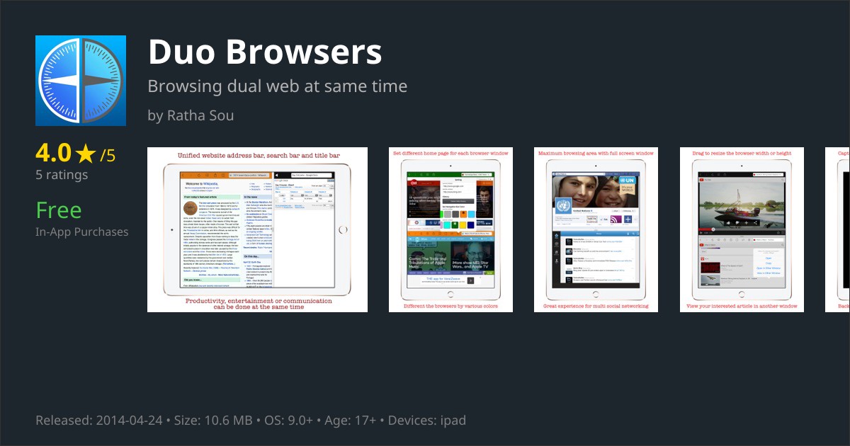 Duo Browsers App Reviews – Features, Pricing & User Ratings