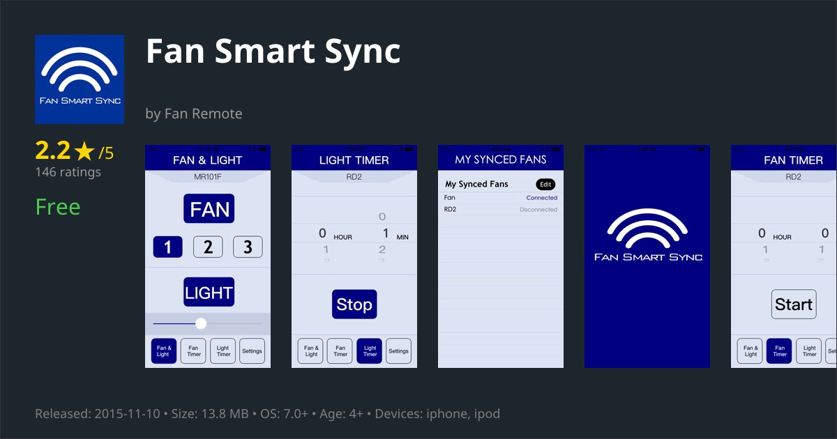 Fan Smart Sync App Reviews – Features, Alternatives & User Ratings