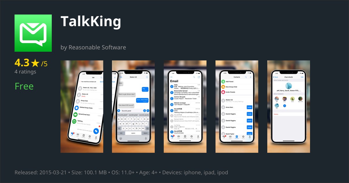 TalkKing App for iPhone - Download